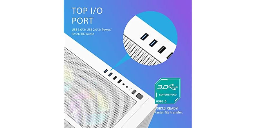 darkflash Mesh PC Case (Open Box)