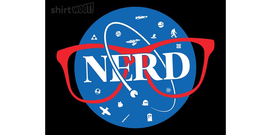 Nerdy Space Patch