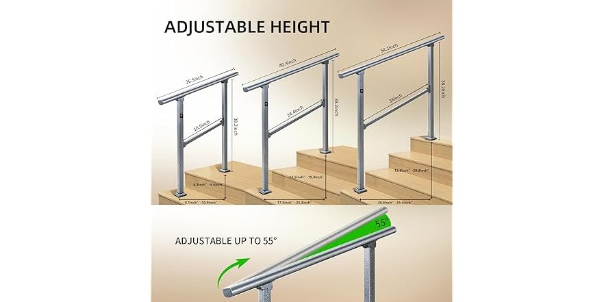 Hand Rails for Outdoor Steps