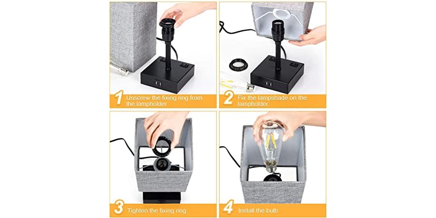 Touch Control Table Lamp