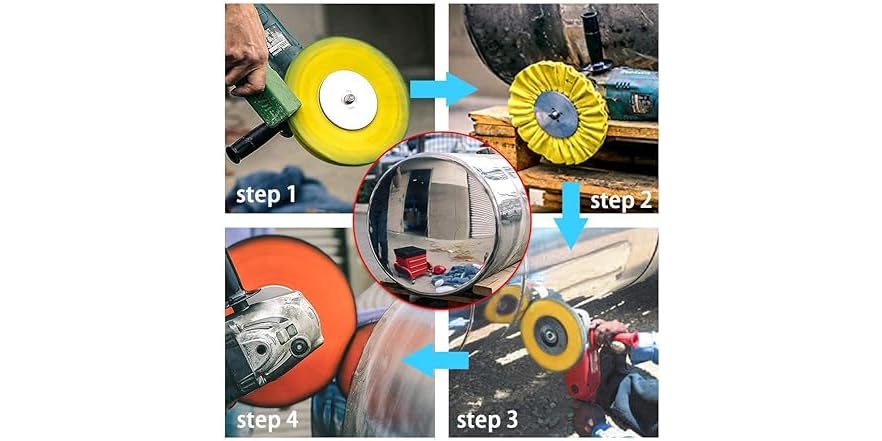 Airway Buffing Wheel Kit 3 Piece kit