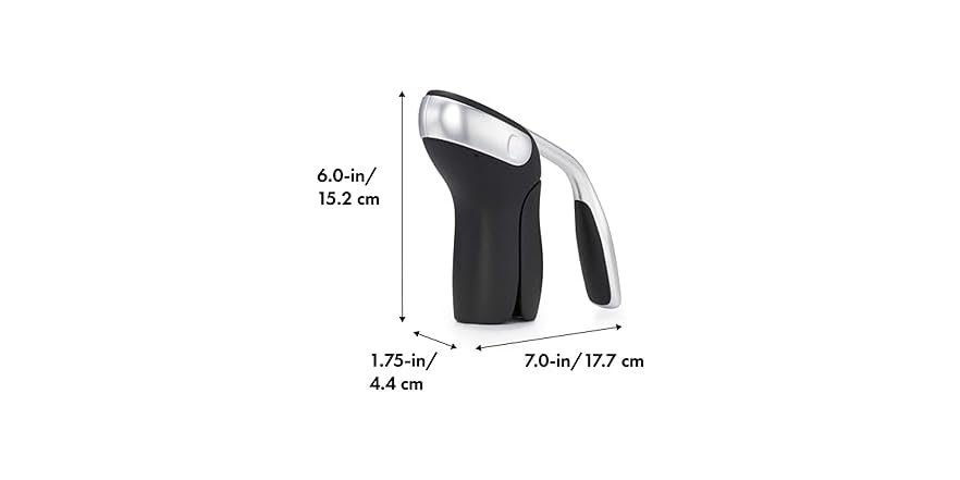 OXO Vertical Lever Corkscrew Black