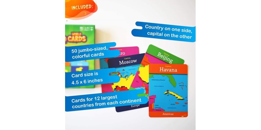 GeoCards World Geography Card Games