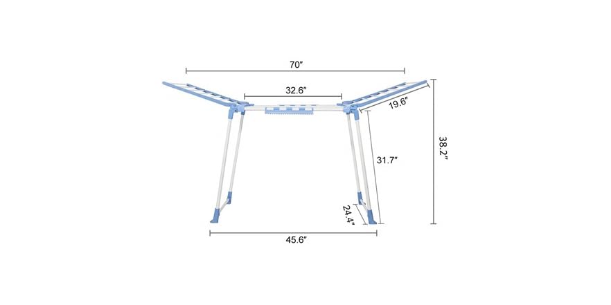 Foldable Standing Drying Rack