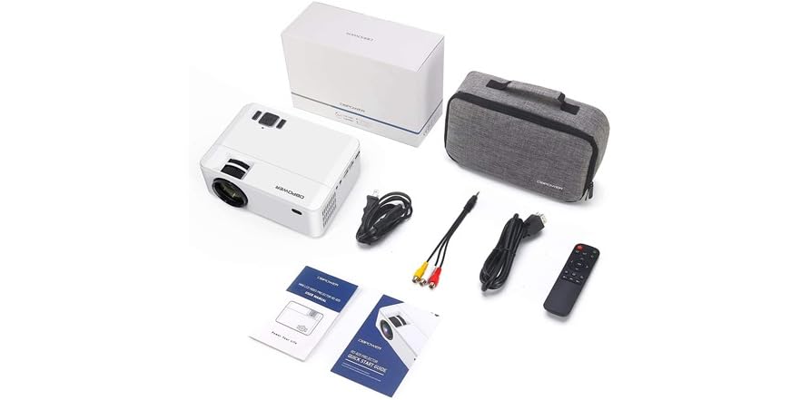DBPOWER Mini Portable Video Projector