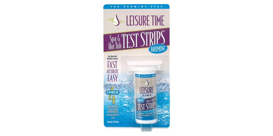 Leisure Time Bromine Test Strips, 50 Count