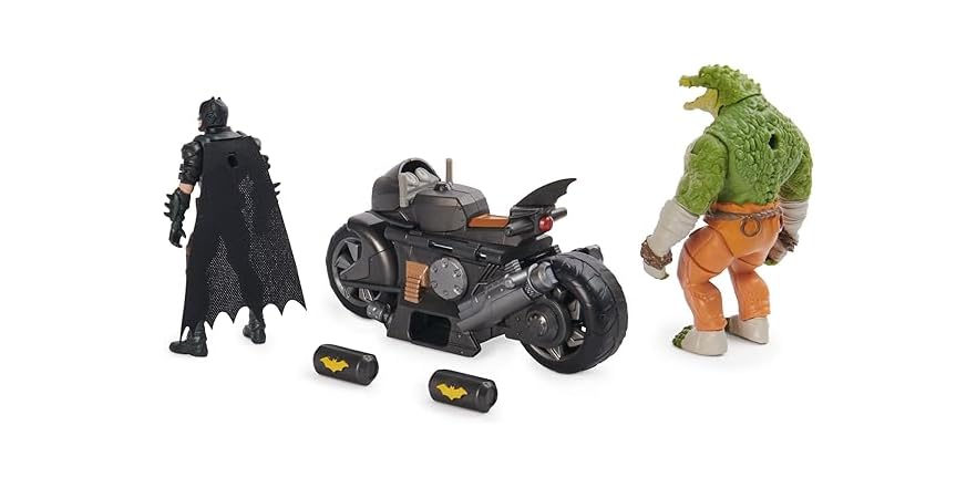 DC Comics Transforming Batcycle Pack