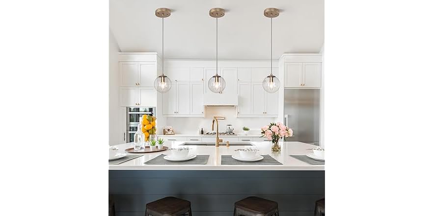 Optimant Lighting Gold Pendant Lighting