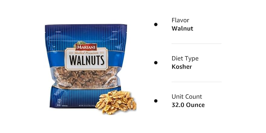 Mariani Nut Shelled California Walnuts