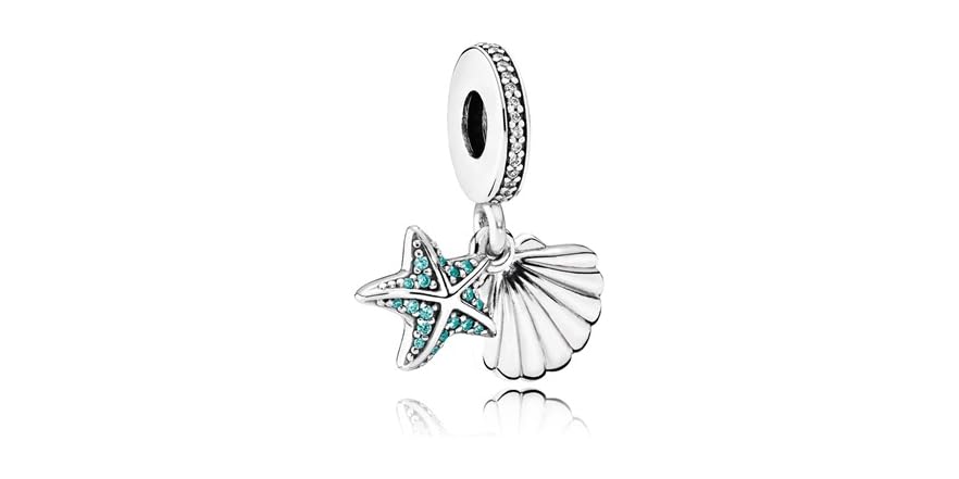 Pandora Starfish and Seashell Charm