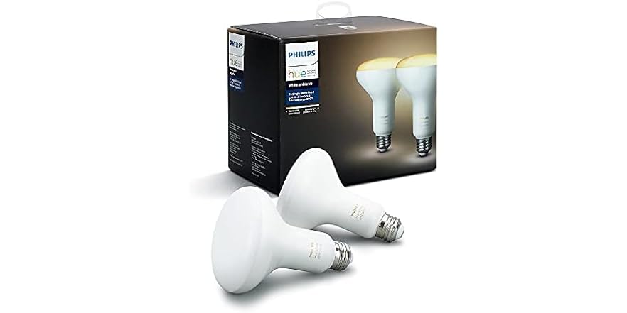 Philips Hue 2PK BR30 Dimmable LED Smart Flood Light