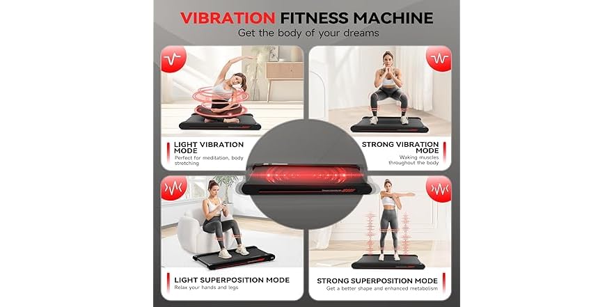 Sperax 4-in-1 Walking Vibration Pad