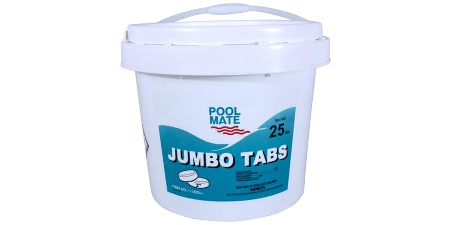 Jumbo 3-Inch Chlorine Tablets
