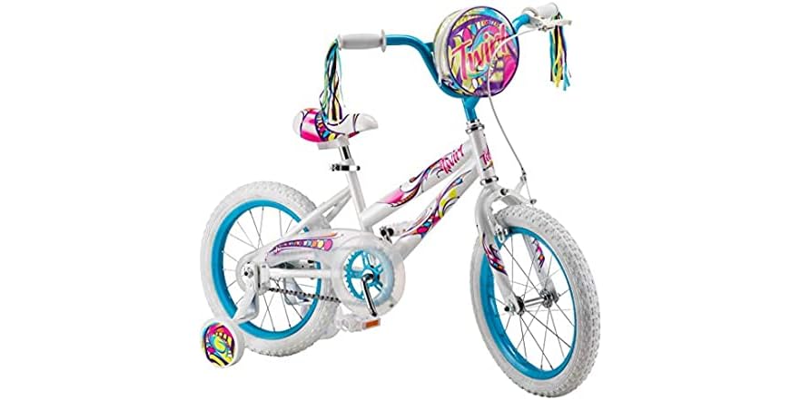 Pacific Cycle Twirl Kids Bike, 16-Inch Wheels