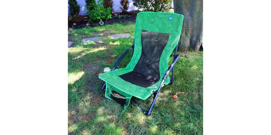 Collapsible Green Beach Chair