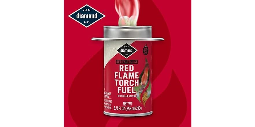 Diamond® Red Flame Torch Fuel 4Pk