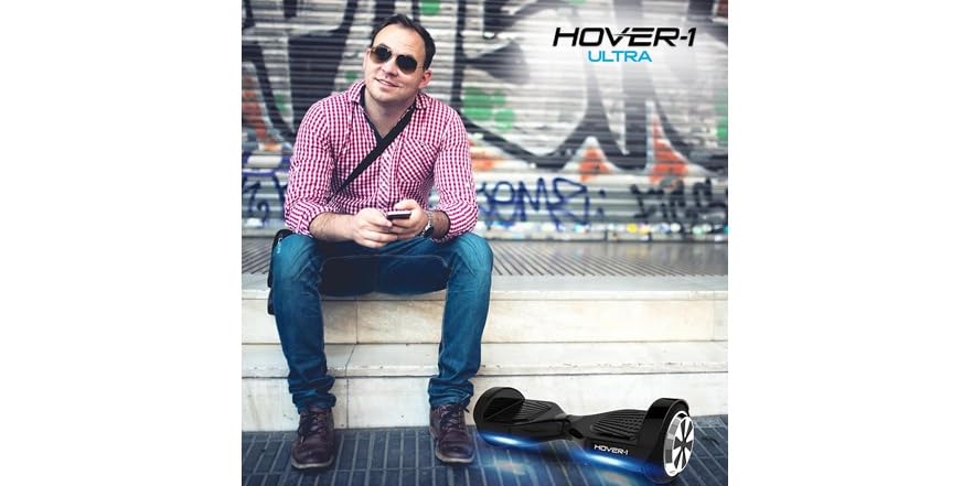 Hover-1 Ultra Hoverboard (Black) (Open Box)