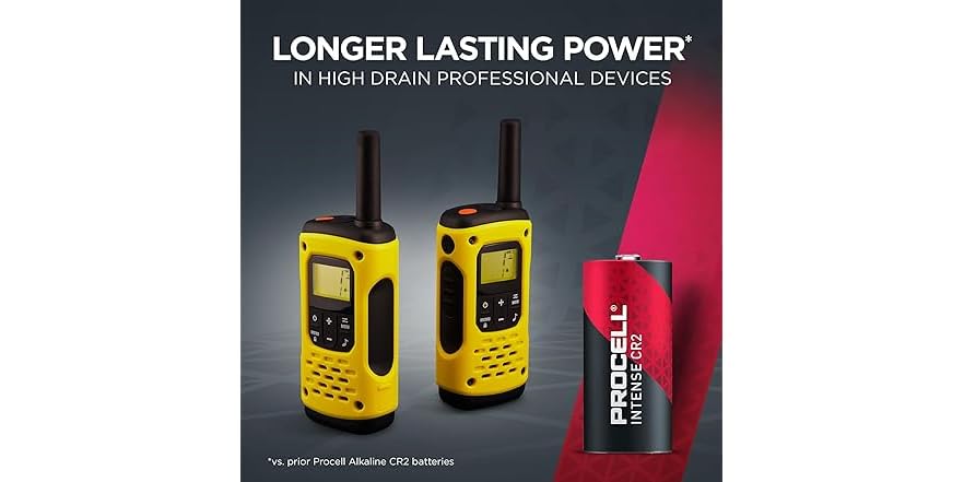 (216 Batteries) PROCELL High Power Lithium CR2 3V Batteries
