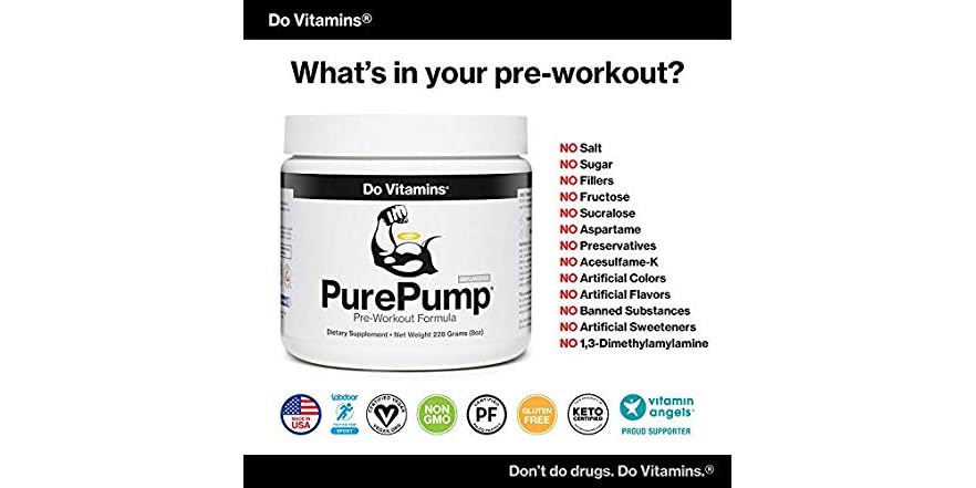 PurePump Natural Pre Workout Supplement