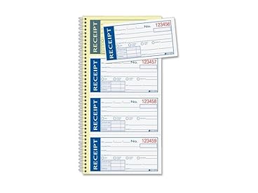 Adams Receipt Book, 2-Part, 20-pack