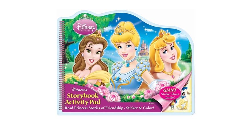 Disney Princess Storybook Activity Pad