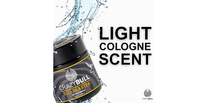 Crazy Bull Hair Bull Blaster Water Pomade