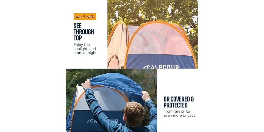 Alpcour Privacy Pop-Up Tent