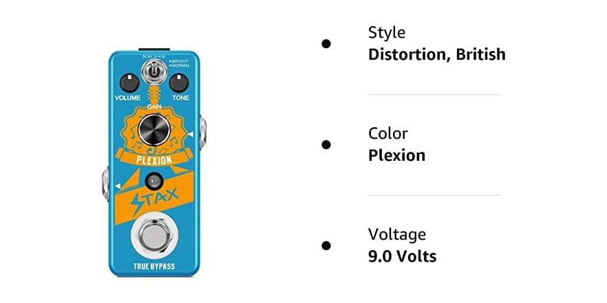 Guitar Distortion Pedal Plexion Effect Pedal