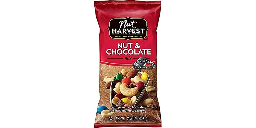 Nut Harvest Nut & Chocolate Mix (Pack of 16)