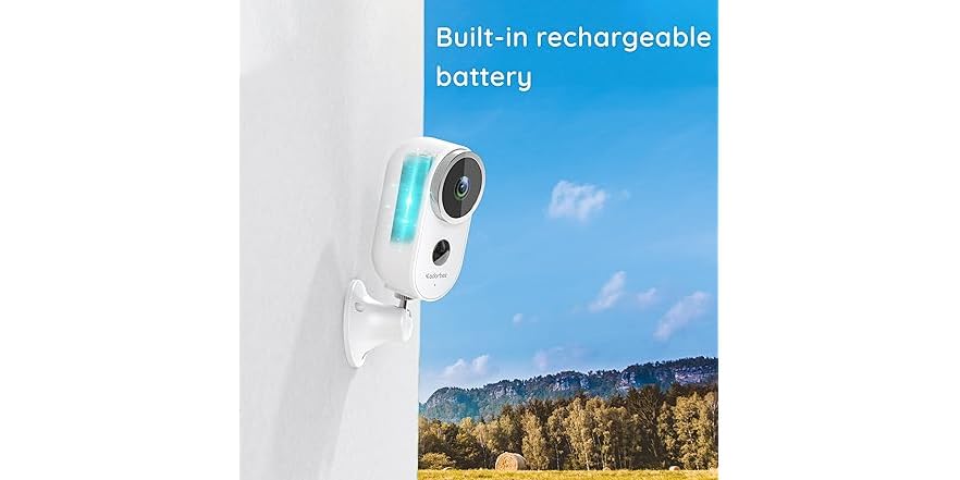 Adorbee Wireless Security Outdoor Camera Solar (Open Box)