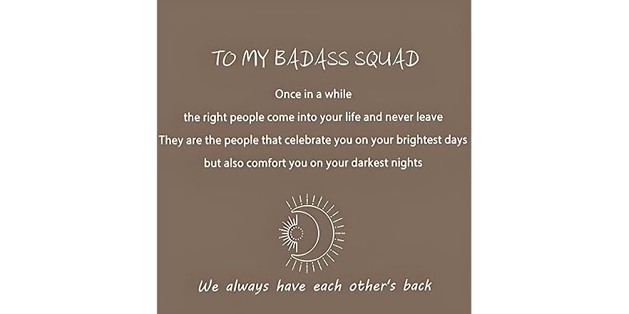 Someki Badass Squad Necklace for Women