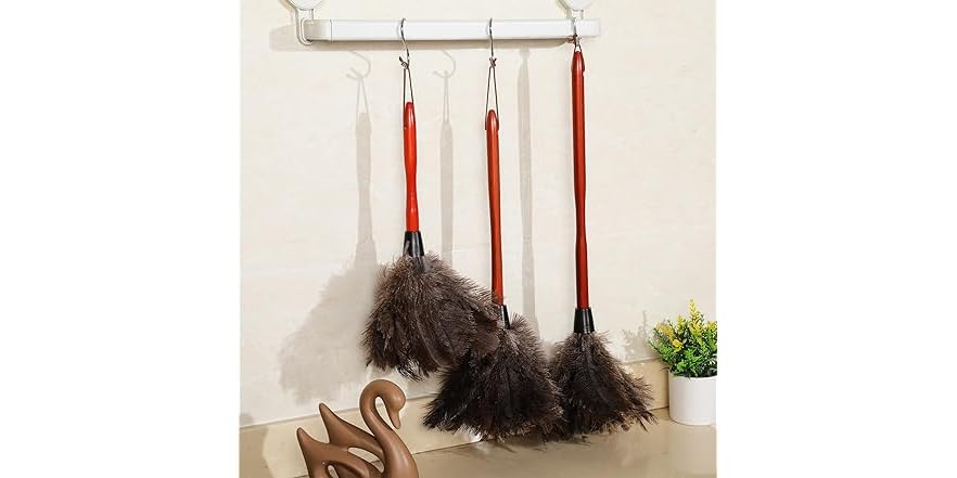 3 PC Long Handle Feather Duster Set
