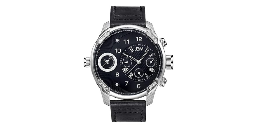 JBW Men's G3 Dual Time Zone Watch