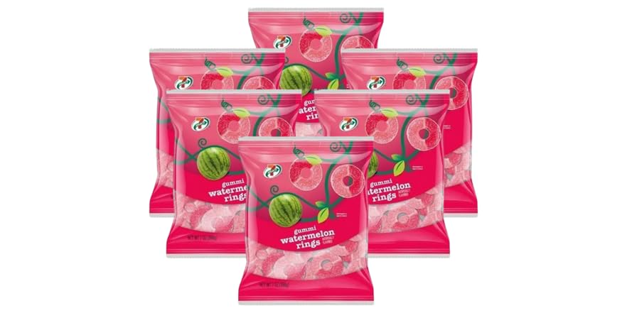 7-Select Watermelon Rings - 7 Oz Bags