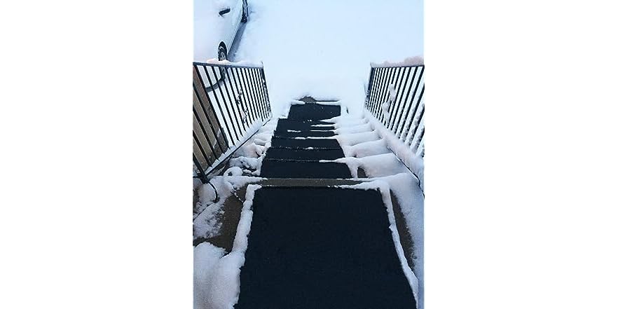 Summerstep Snow Melting Heated Stair Mat