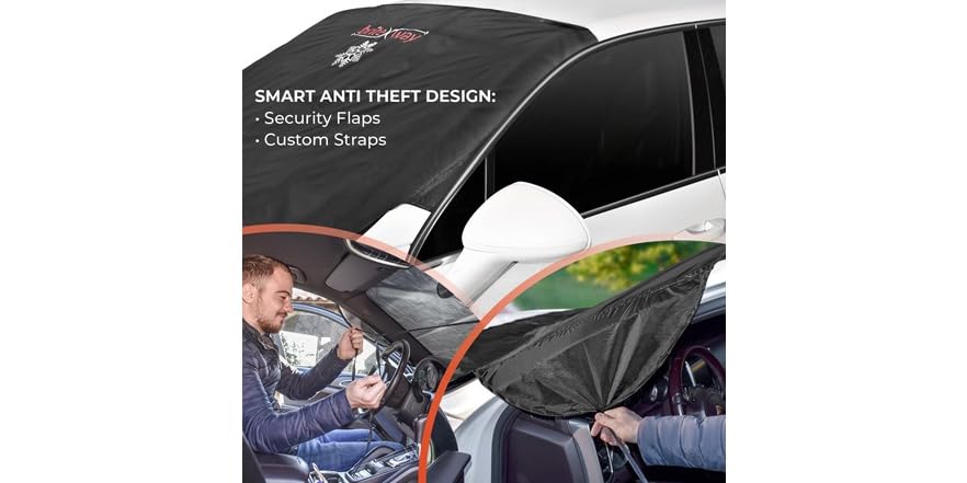 Windshield Snow Cover & Wiper Protector