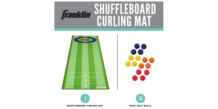 Franklin Shuffleboard Curling Golf Mat