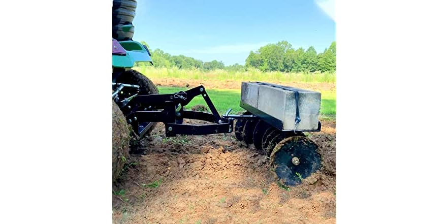 Brinly Sleeve Hitch Adjustable Disc Harrow