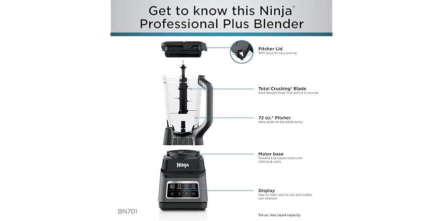 Ninja BN701 Professional Plus Blender