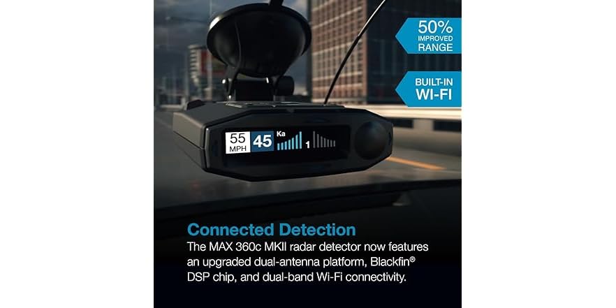 Escort MAX 360c MKII Laser Radar Detector (Open Box)