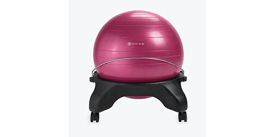 Gaiam Backless Balance Ball Chair