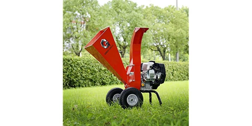 GreatCircleUSA Mini Wood Chipper Shredder (Open Box)