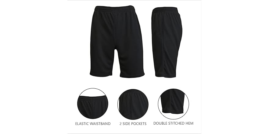 Galaxy Men's Performance Shorts (2XL) - Blue