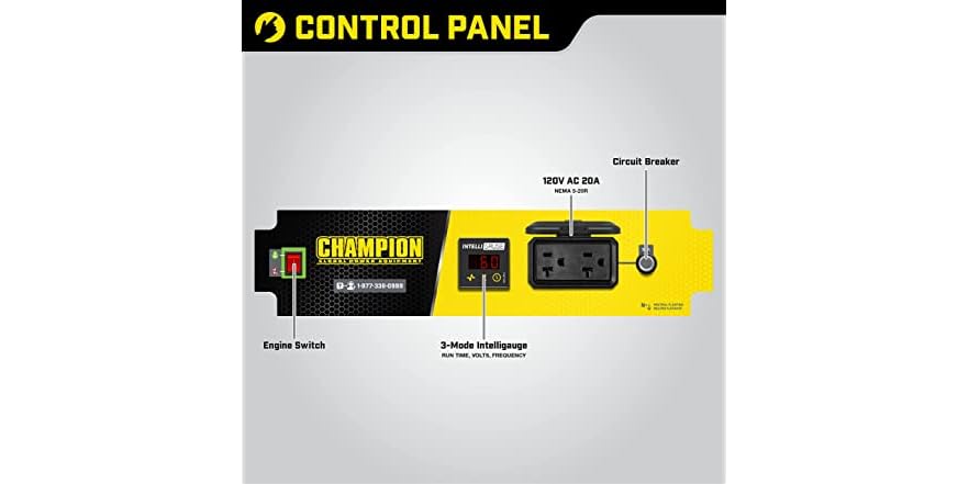 Champion 1500/1200-Watt Portable Generator