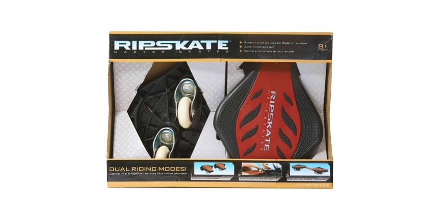 Razor RipSkate Deck Skates, Red