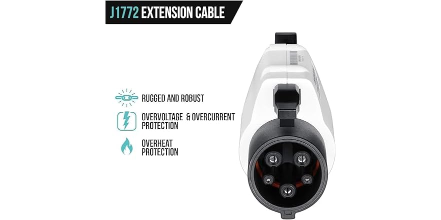 Lectron J1772 Extension Cable 40ft