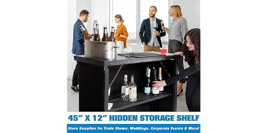 GoBar PRO Commercial Grade Portable Bar Table