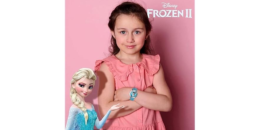 Disney Frozen II Elsa Watch w/LED