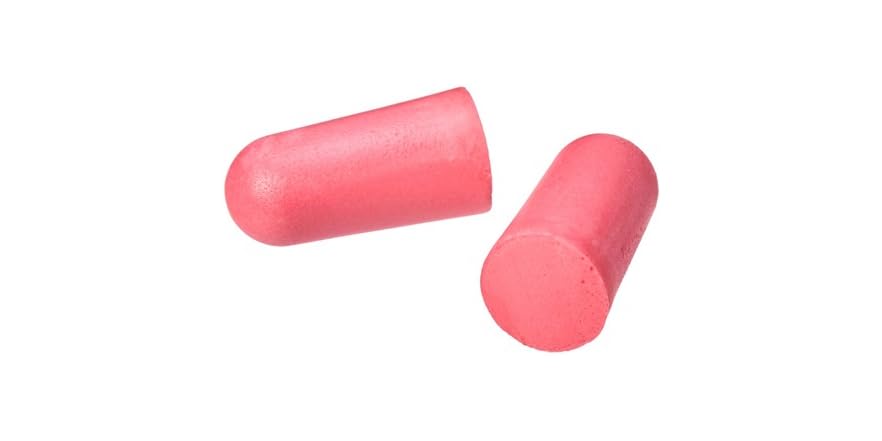 Ultra Soft Foam Earplugs NRR 32dB 50-Pair Beige