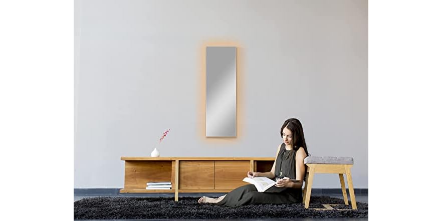 Heat Storm Radiant Glass Heaters: Mirror or Stone